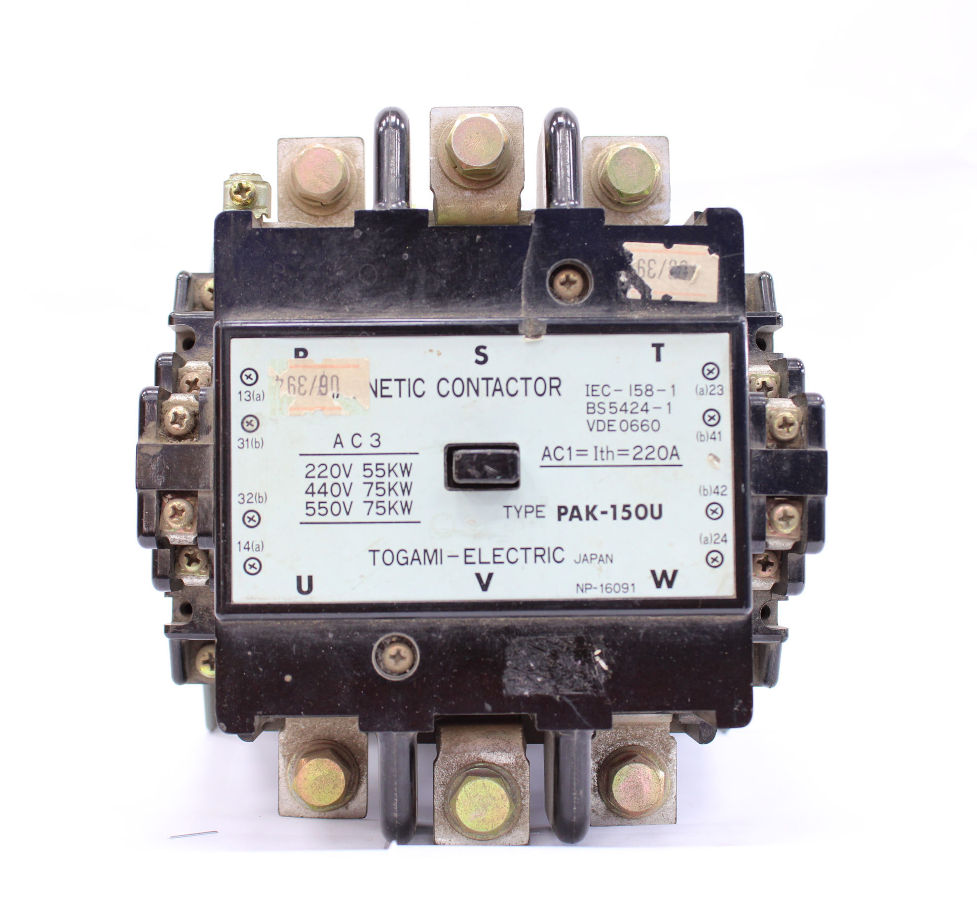 KSP Online Store. CONTACTOR 3P 415V 220A WITH 2AUX